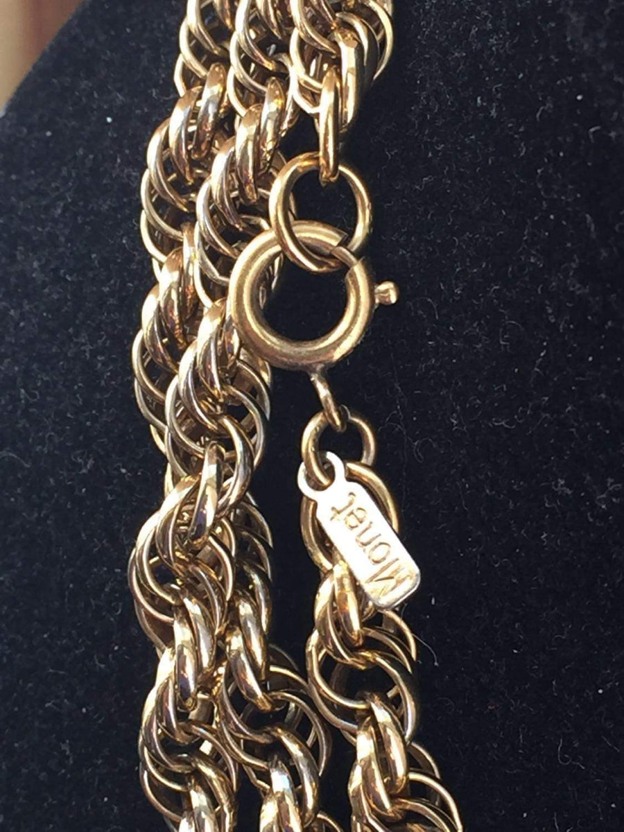 Monet vintage long rope chain – My Sales Rock!